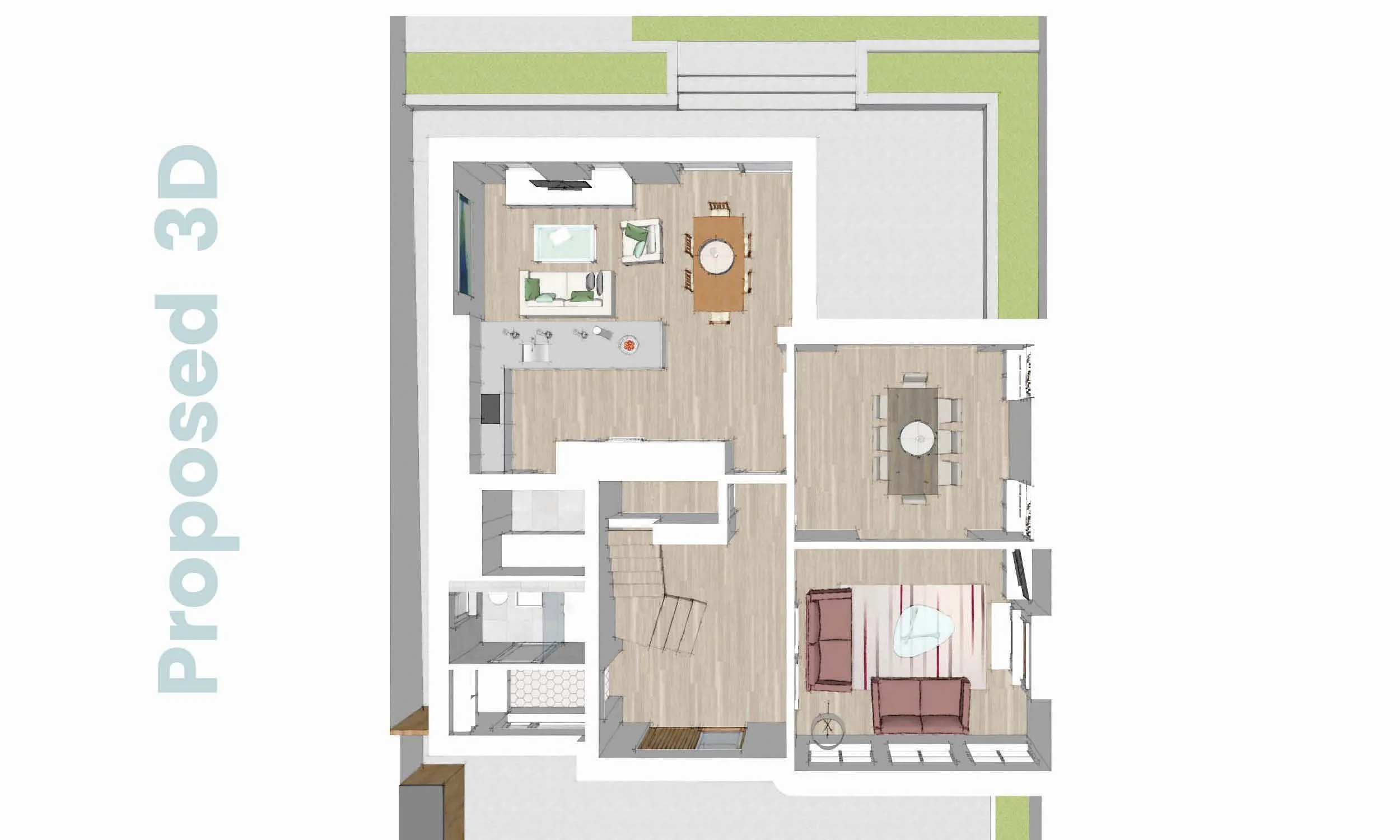 Reconfiguration of 4 Bed House, Mount Merrion — Archaus Architecture ...