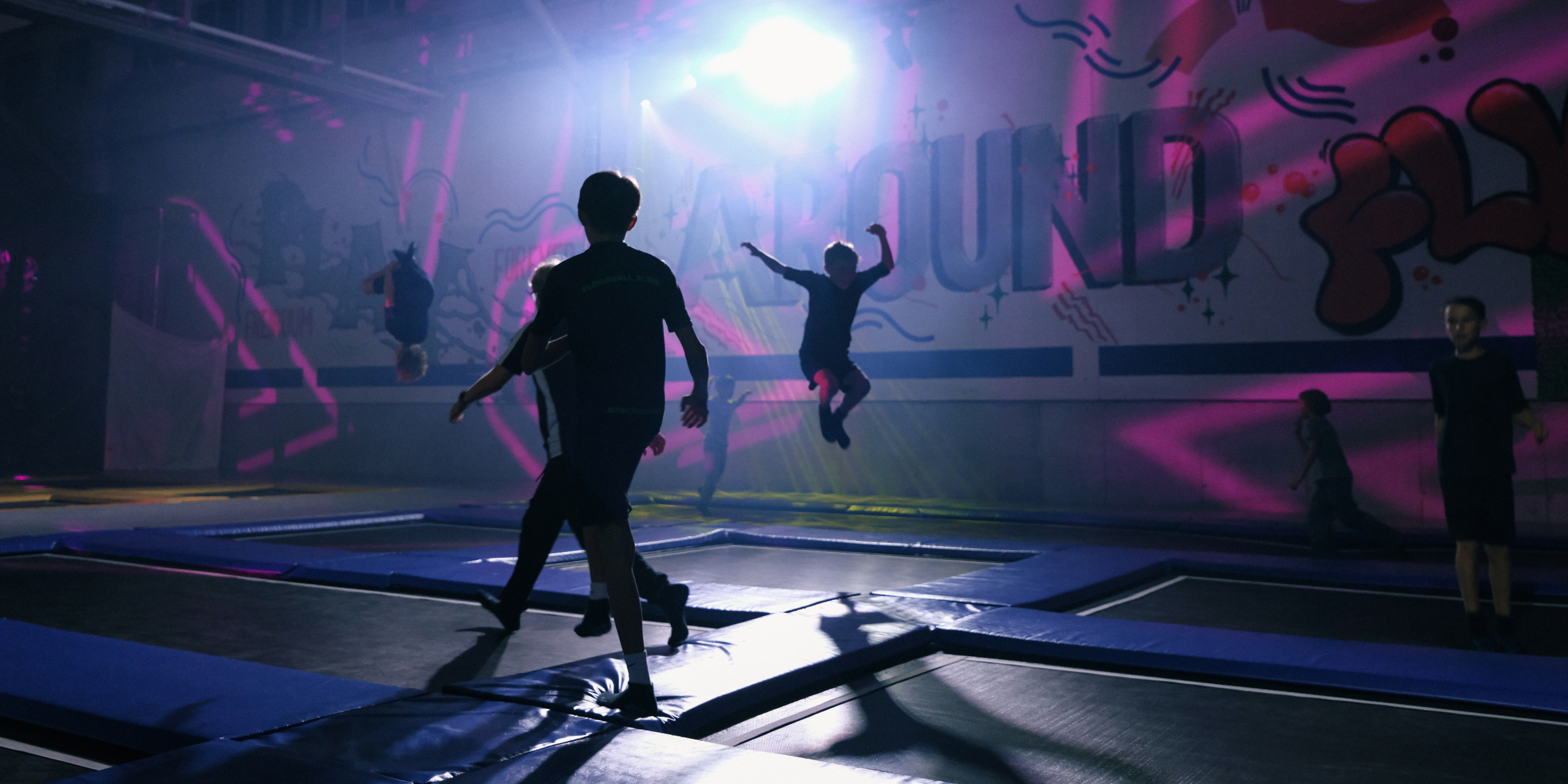 Trampolin Park & Fussballfeld — Freiruum - Sport | Genuss | Events