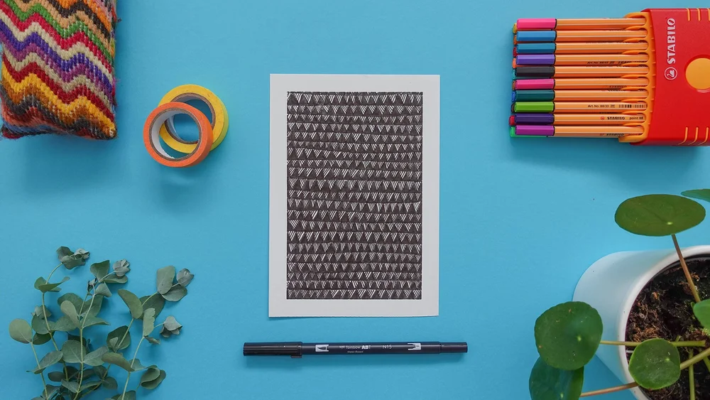 Drawing Patterns: 14 Days of Mindful Drawing For Self-Care — Mel Rye