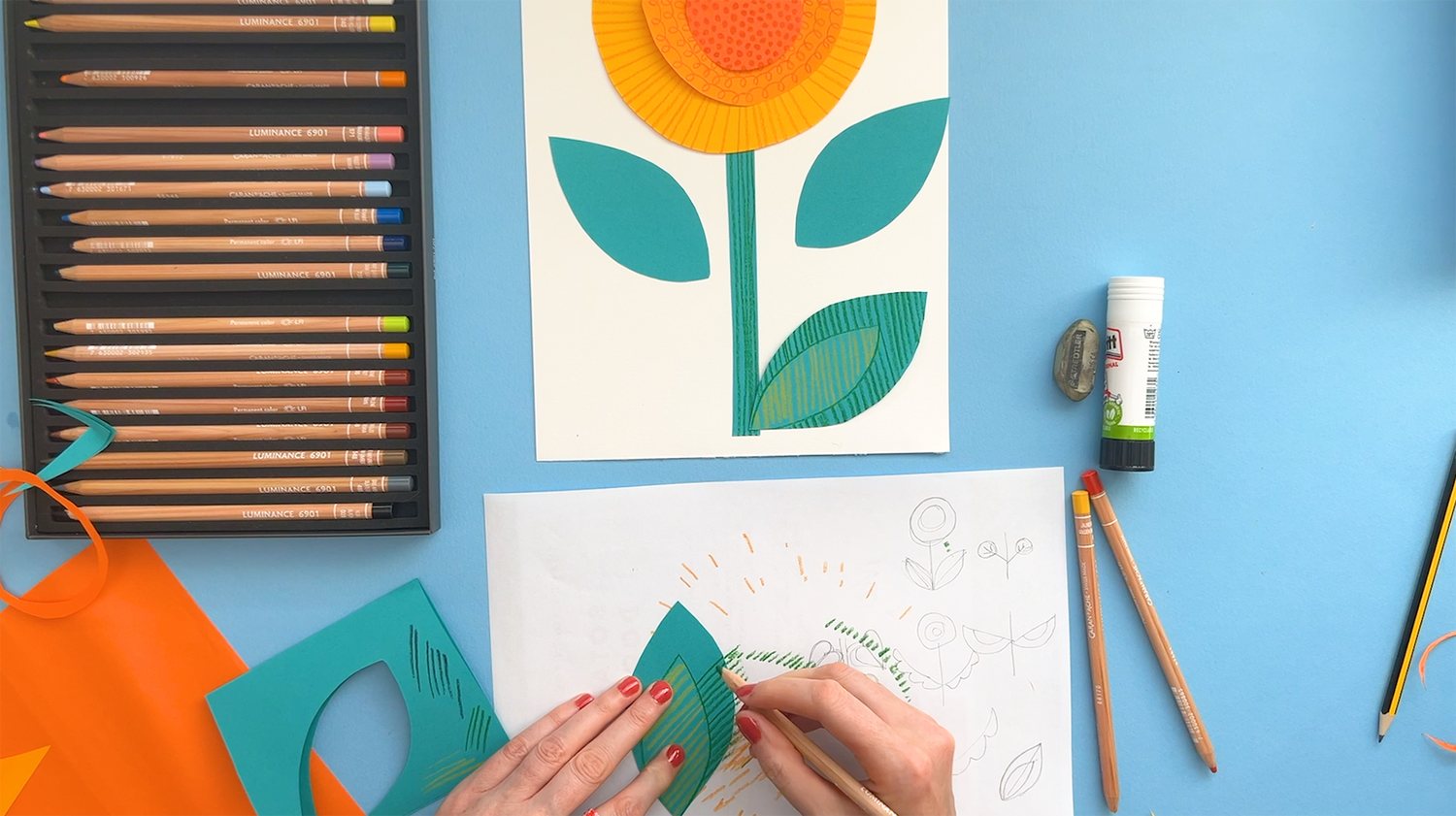 MINDFUL DRAWING TUTORIAL: AURA — Mel Rye