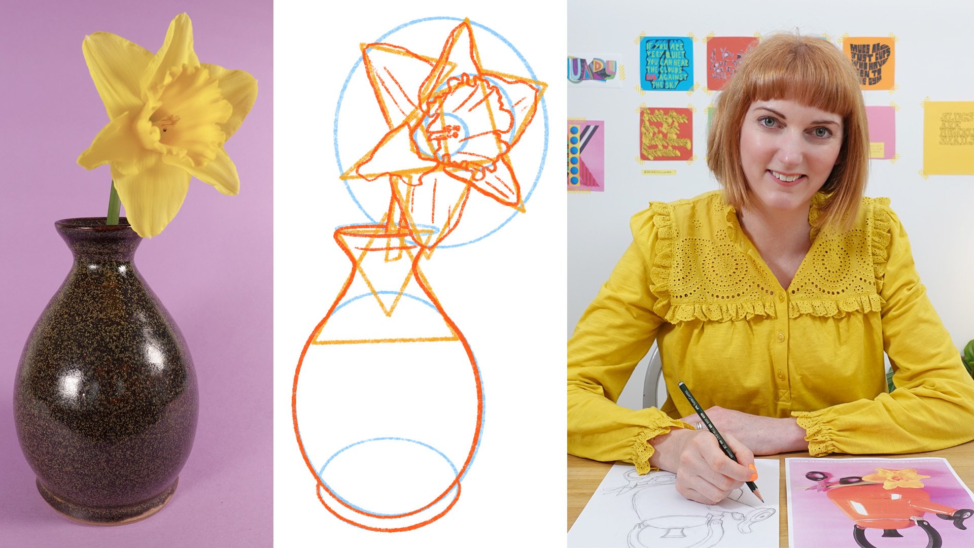 Mindful Drawing + Intuitive Collage For Self-Care — Mel Rye