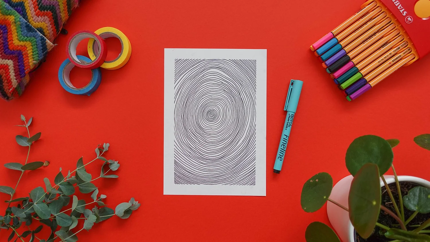 Drawing Patterns: 14 Days of Mindful Drawing For Self-Care — Mel Rye