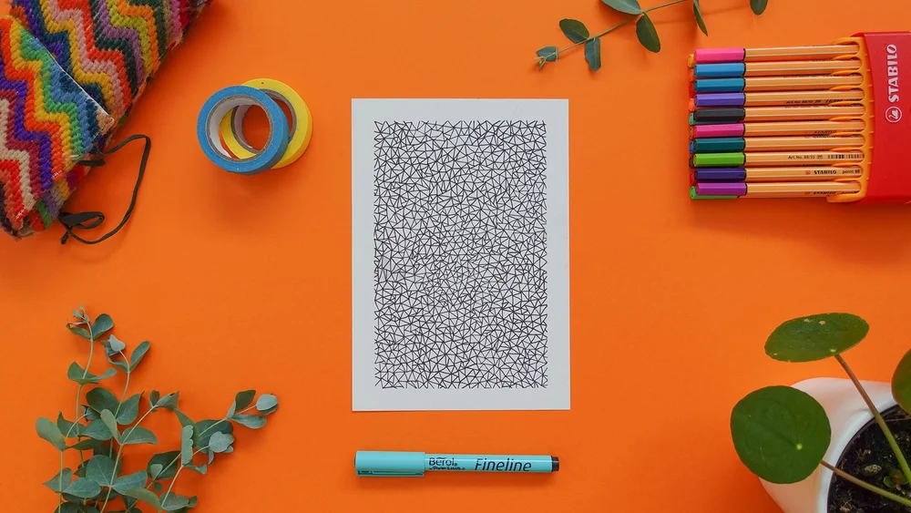 Drawing Patterns: 14 Days of Mindful Drawing For Self-Care — Mel Rye