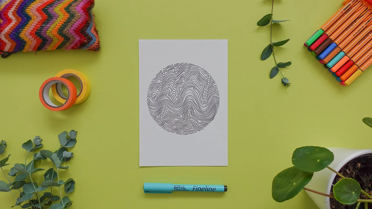 Drawing Patterns: 14 Days of Mindful Drawing For Self-Care — Mel Rye