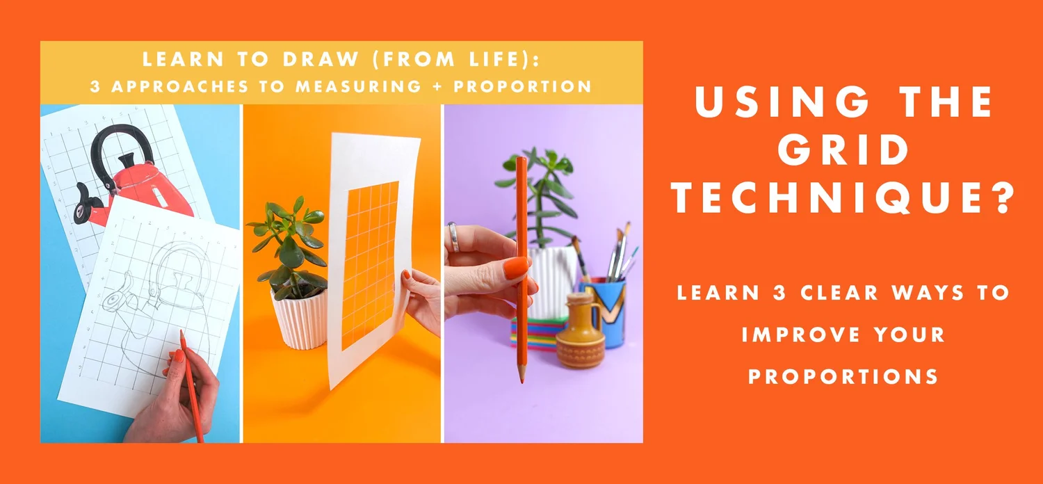 How To Scale A Drawing Using A Grid — Mel Rye