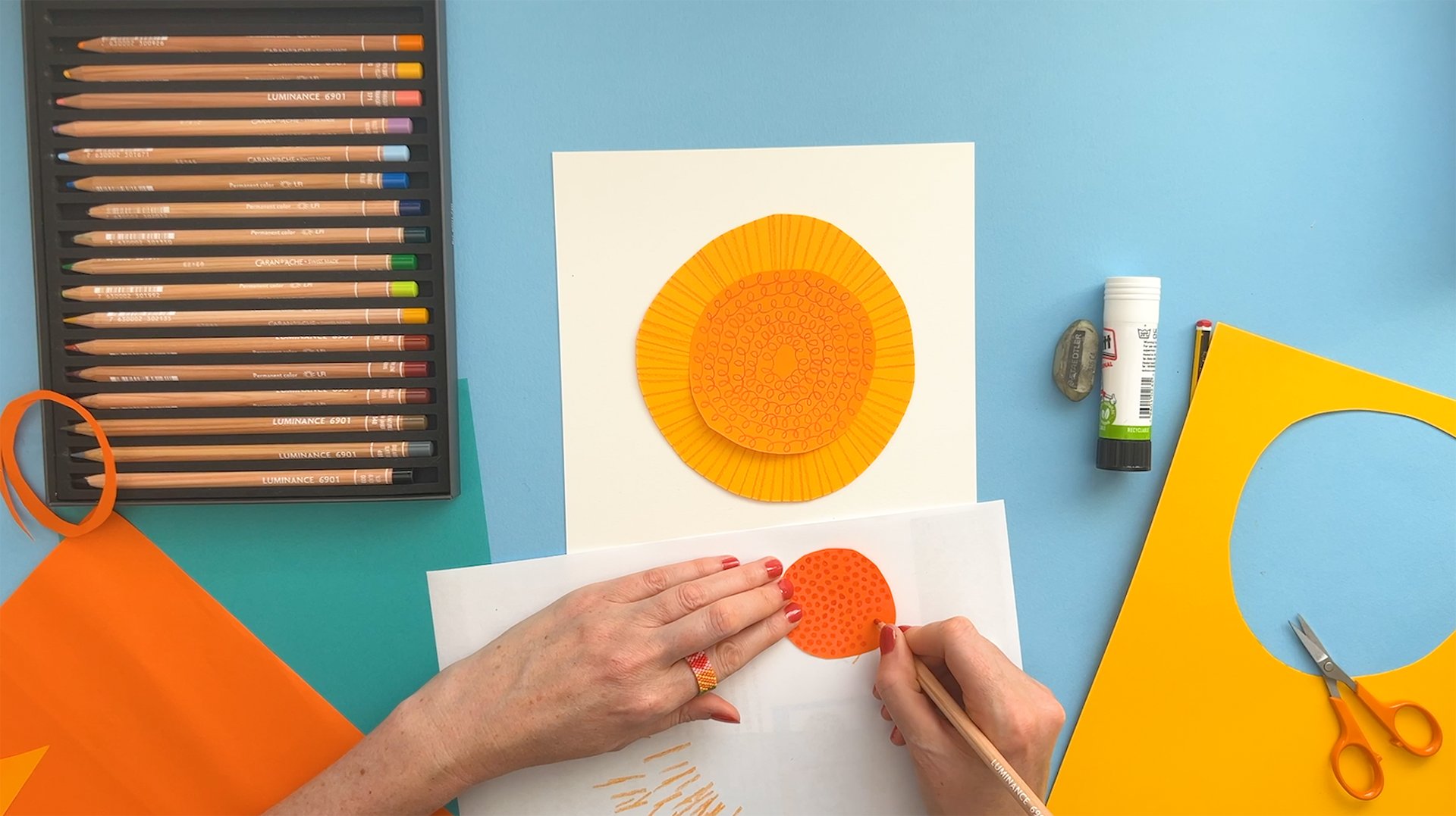 MINDFUL DRAWING TUTORIAL: AURA — Mel Rye