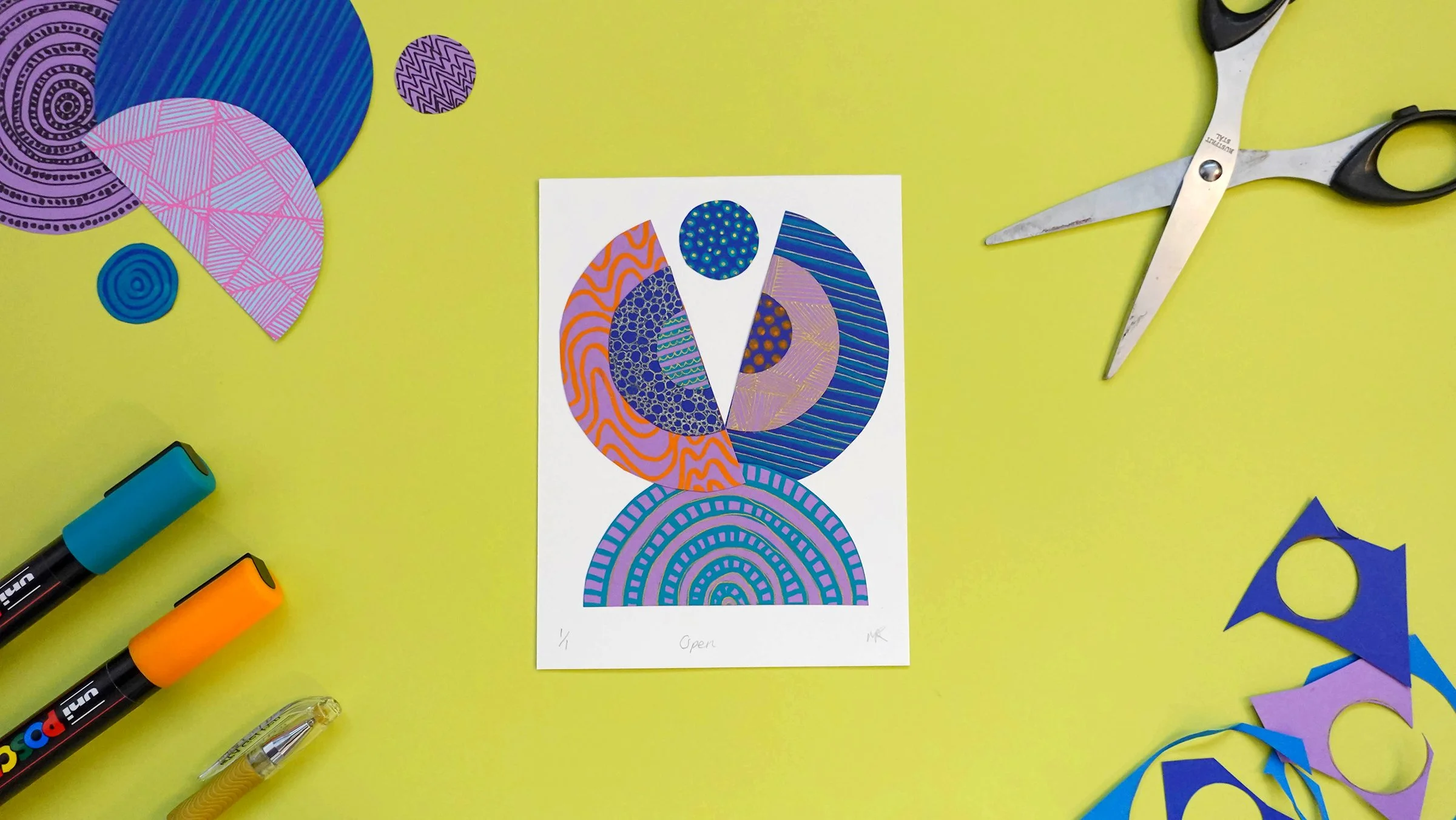 Mindful Drawing + Intuitive Collage For Self-Care — Mel Rye