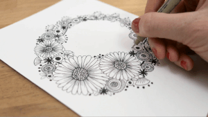 Opt In - Botanical Doodling Workbook — Mel Rye