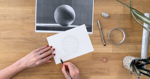 How To Shade A Sphere With Cross Hatching — Mel Rye