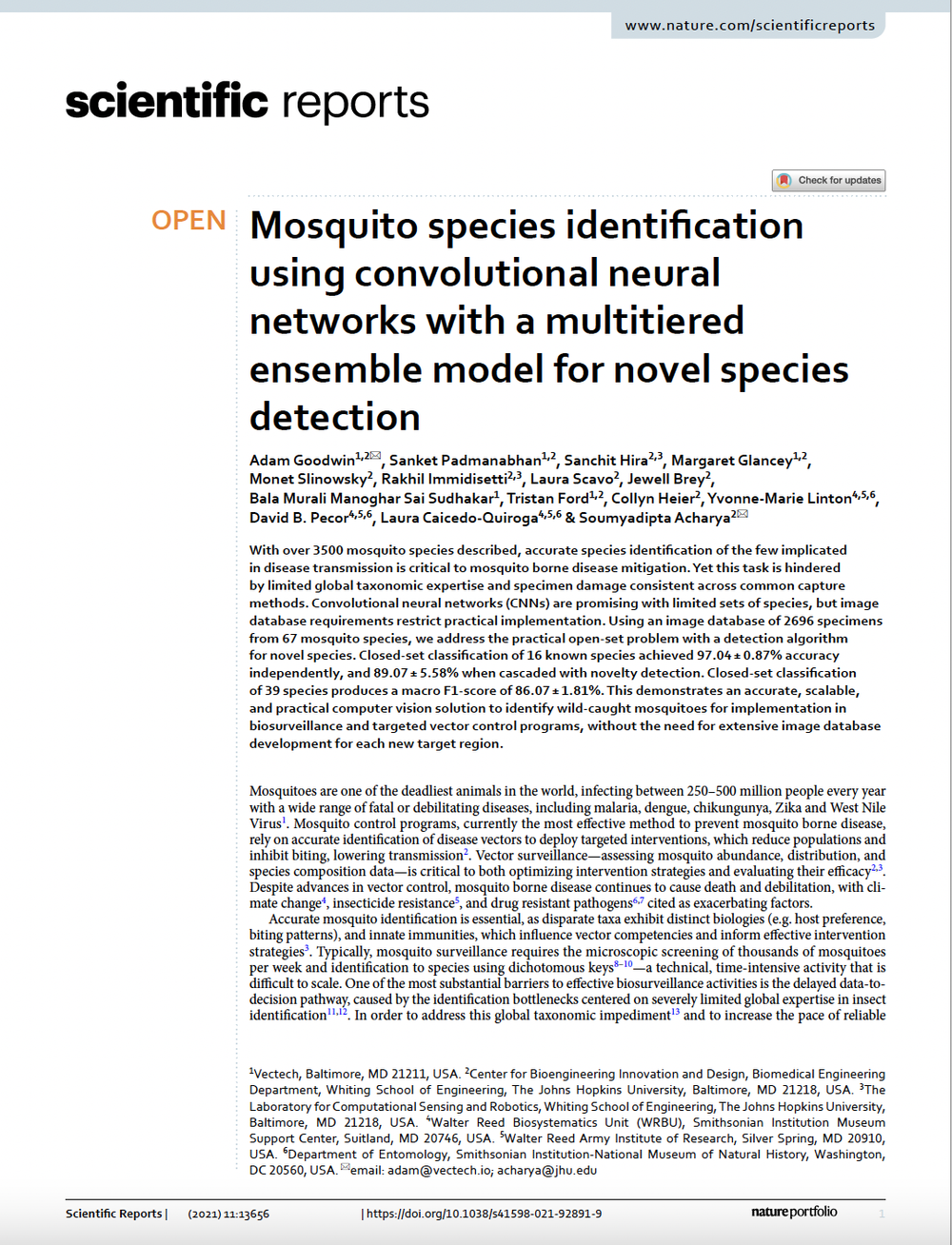 Research — Vectech
