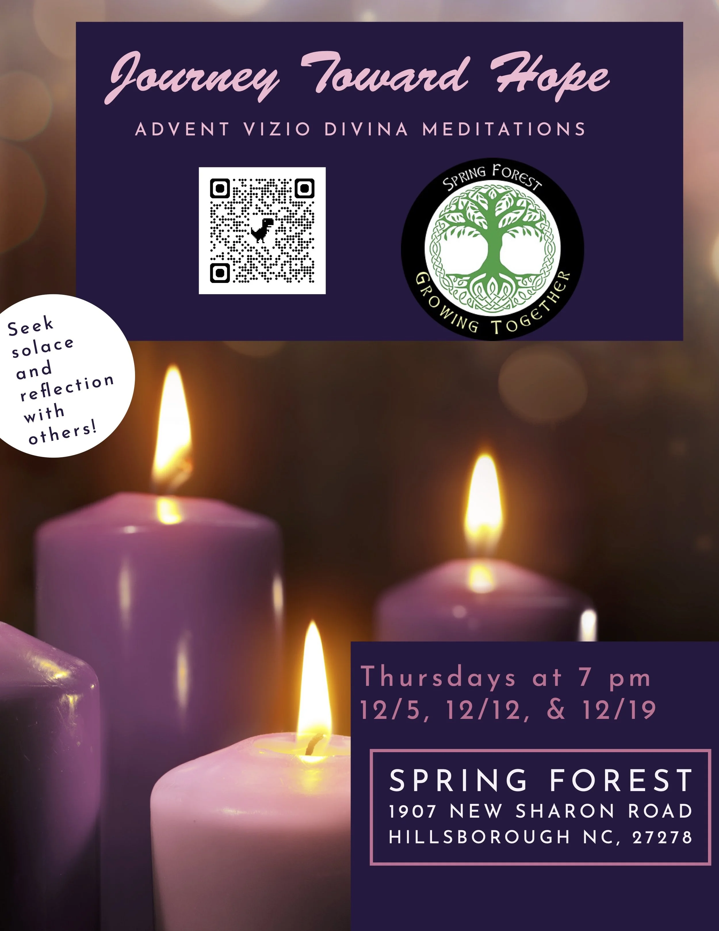 Advent Visio Divina at Spring Forest! — St. Matthew's Episcopal Church