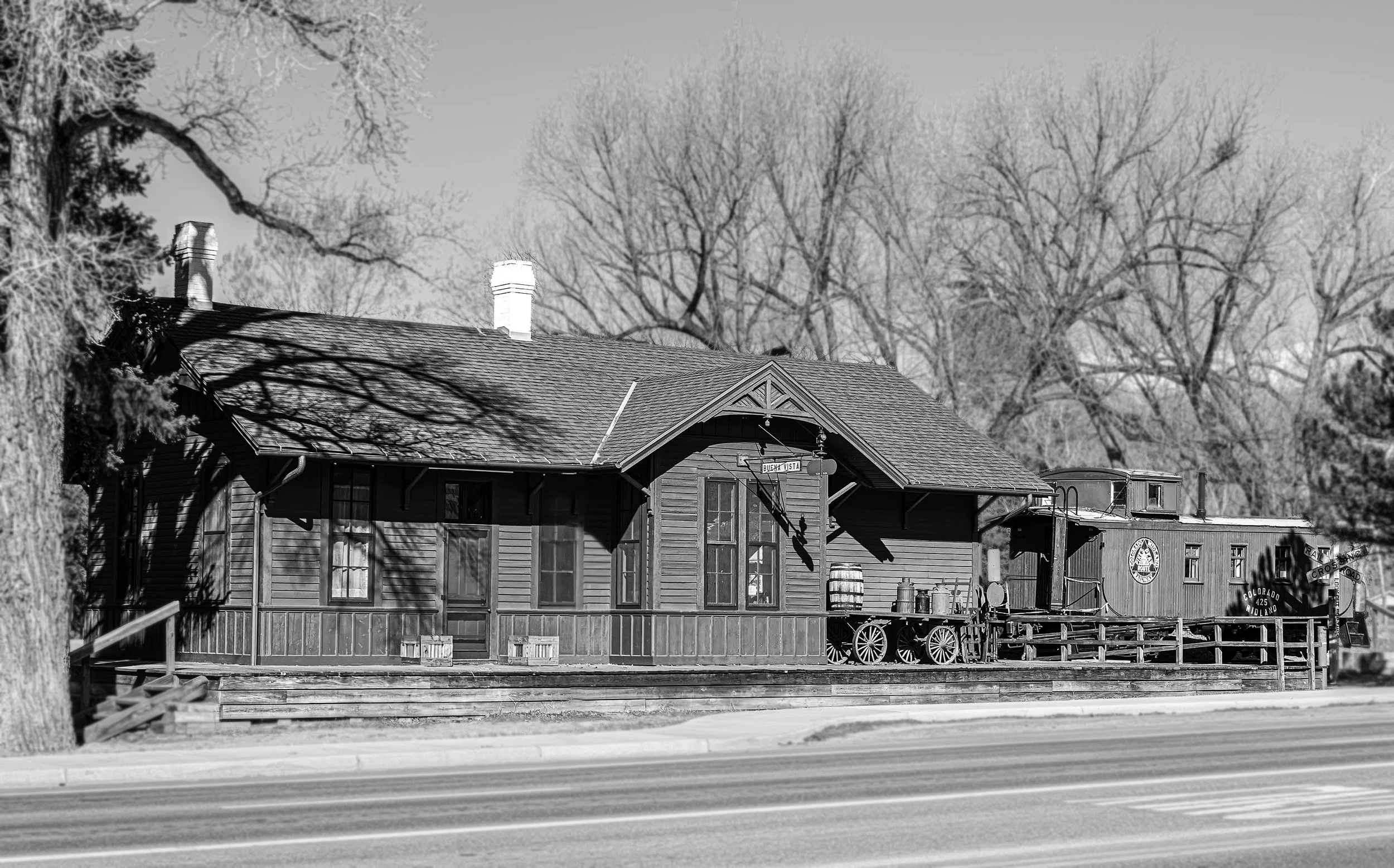 Depot & Caboose — Buena Vista Heritage