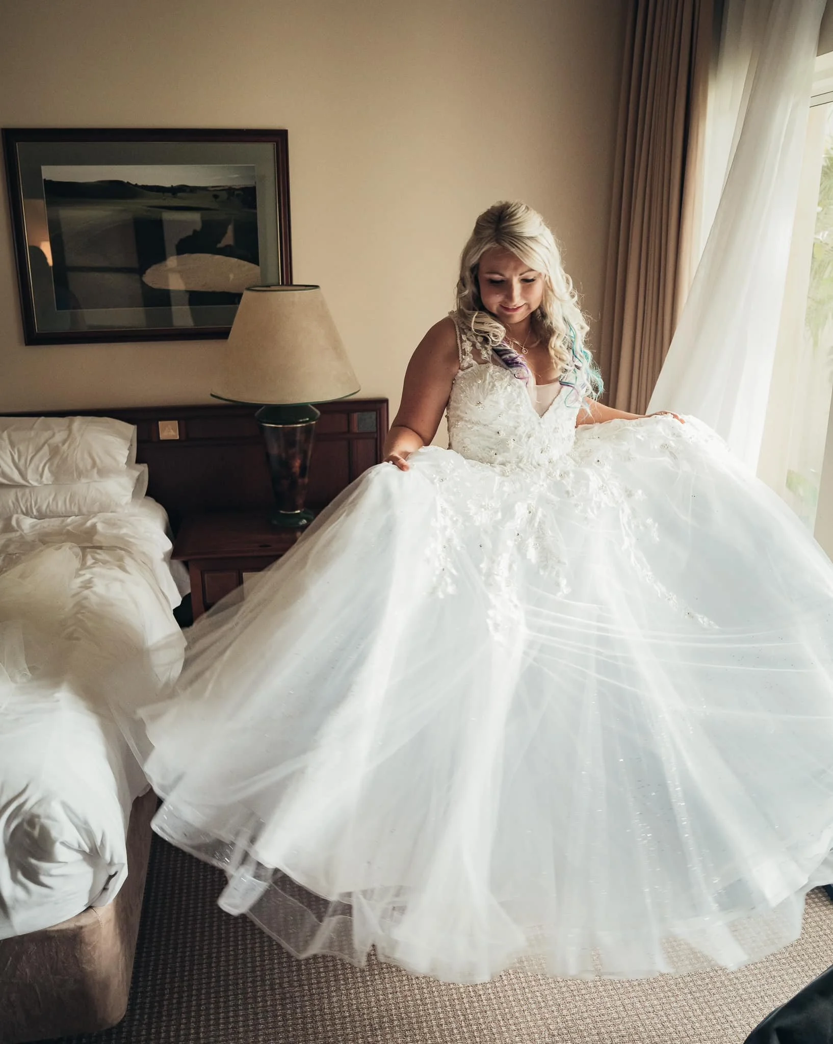 Tye dye wedding dress 60 photos - Astyledwedding.com