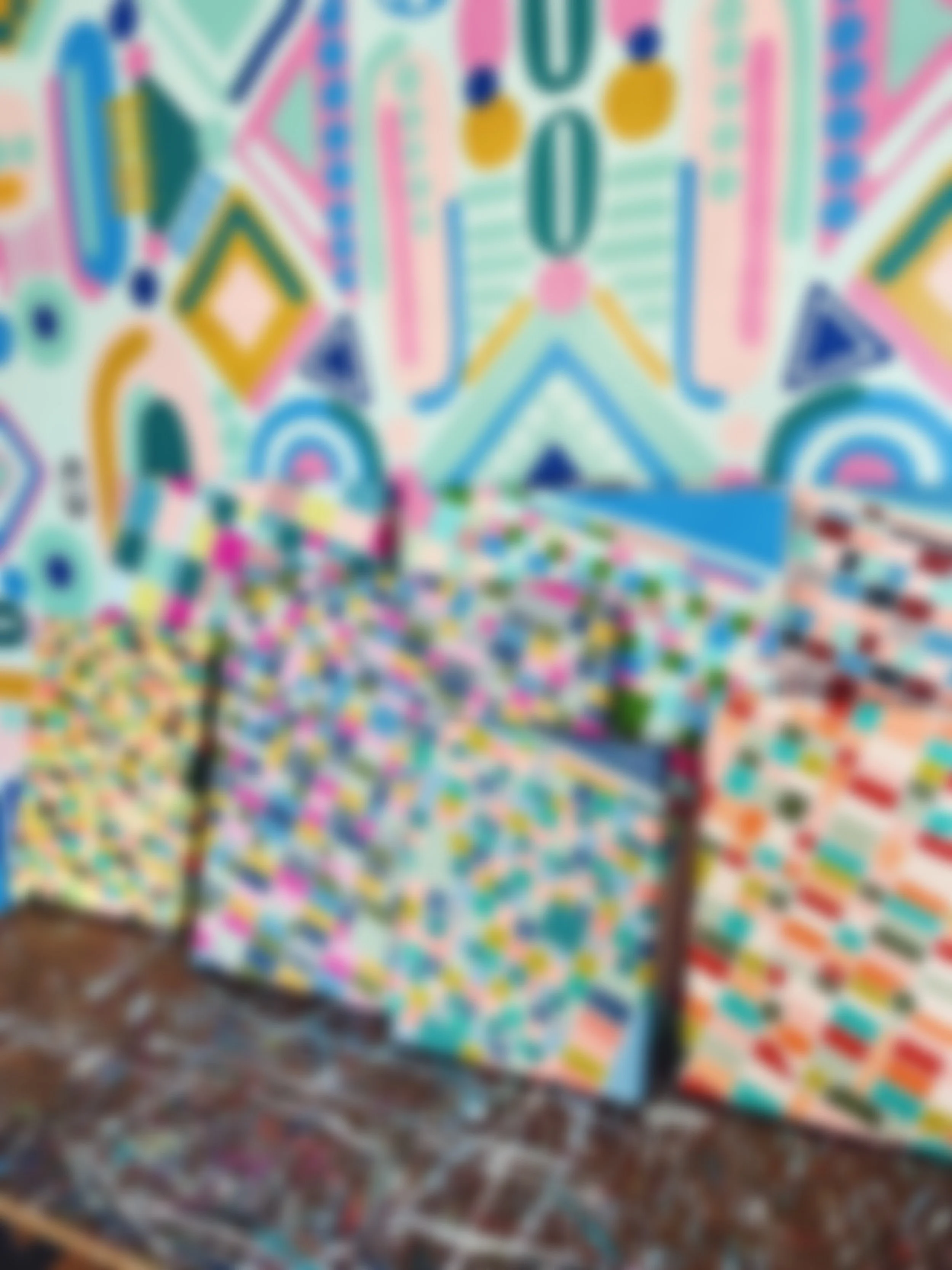 Color Block Maps — Julia McGahee Art