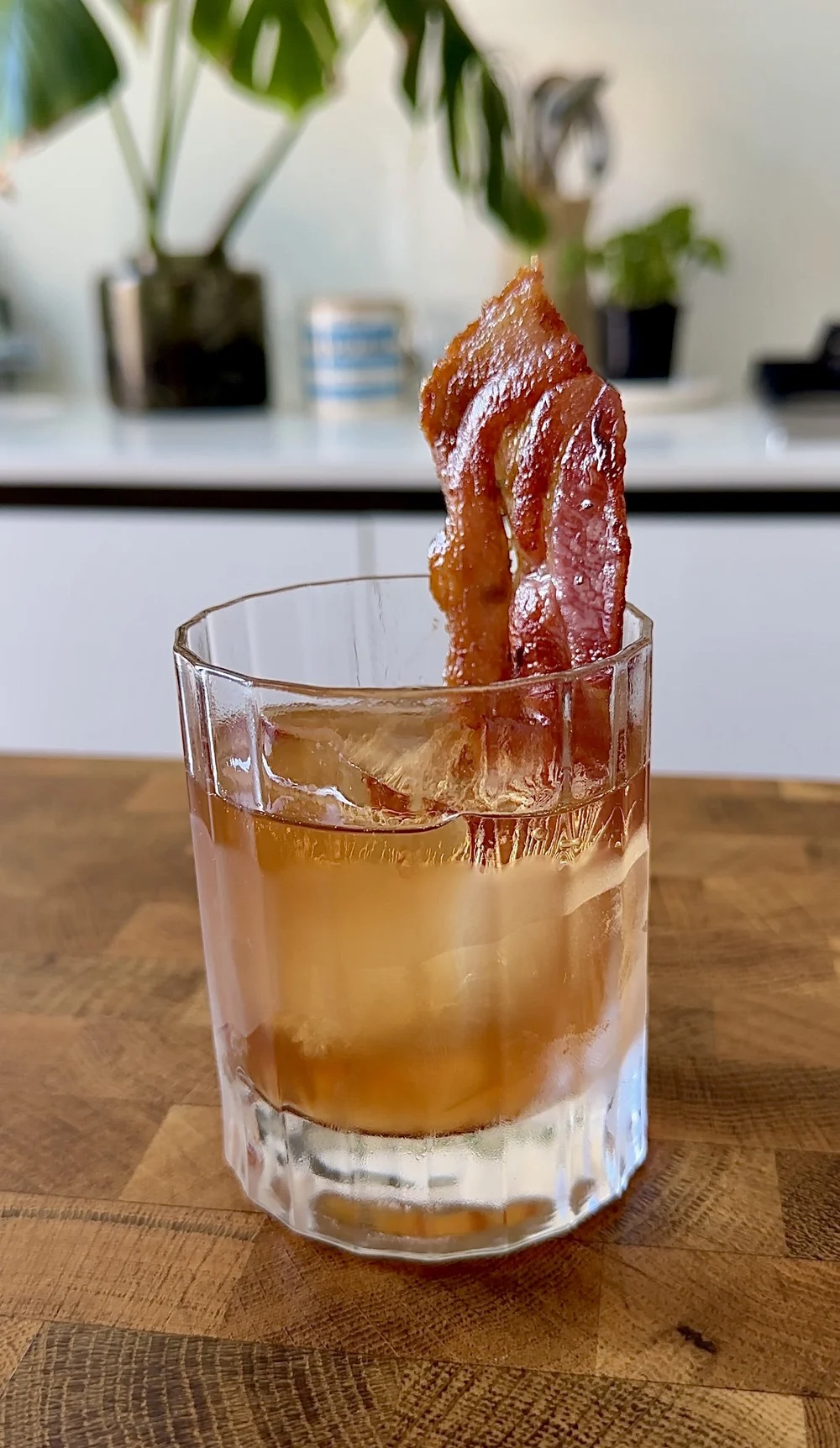 Bacon Infused Old Fashioned — Creamy Confusion
