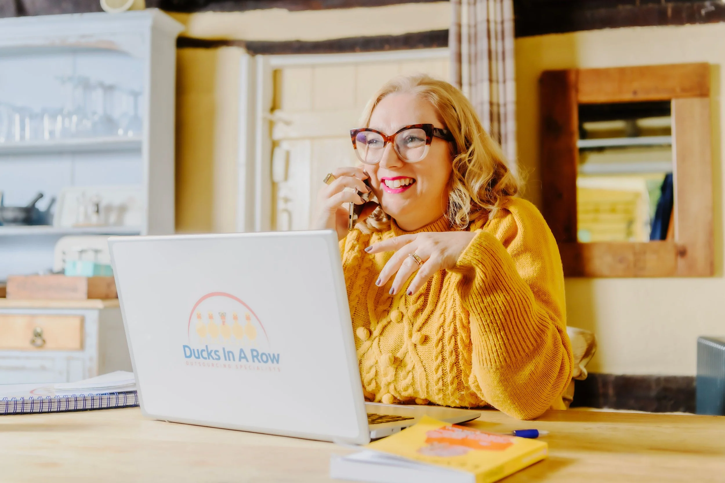 Clare Lucas background — Ducks In A Row