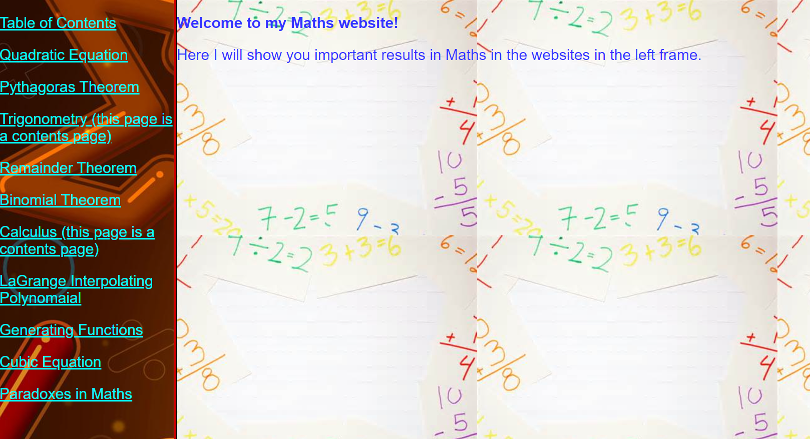 Other ventures — Mathemaniac