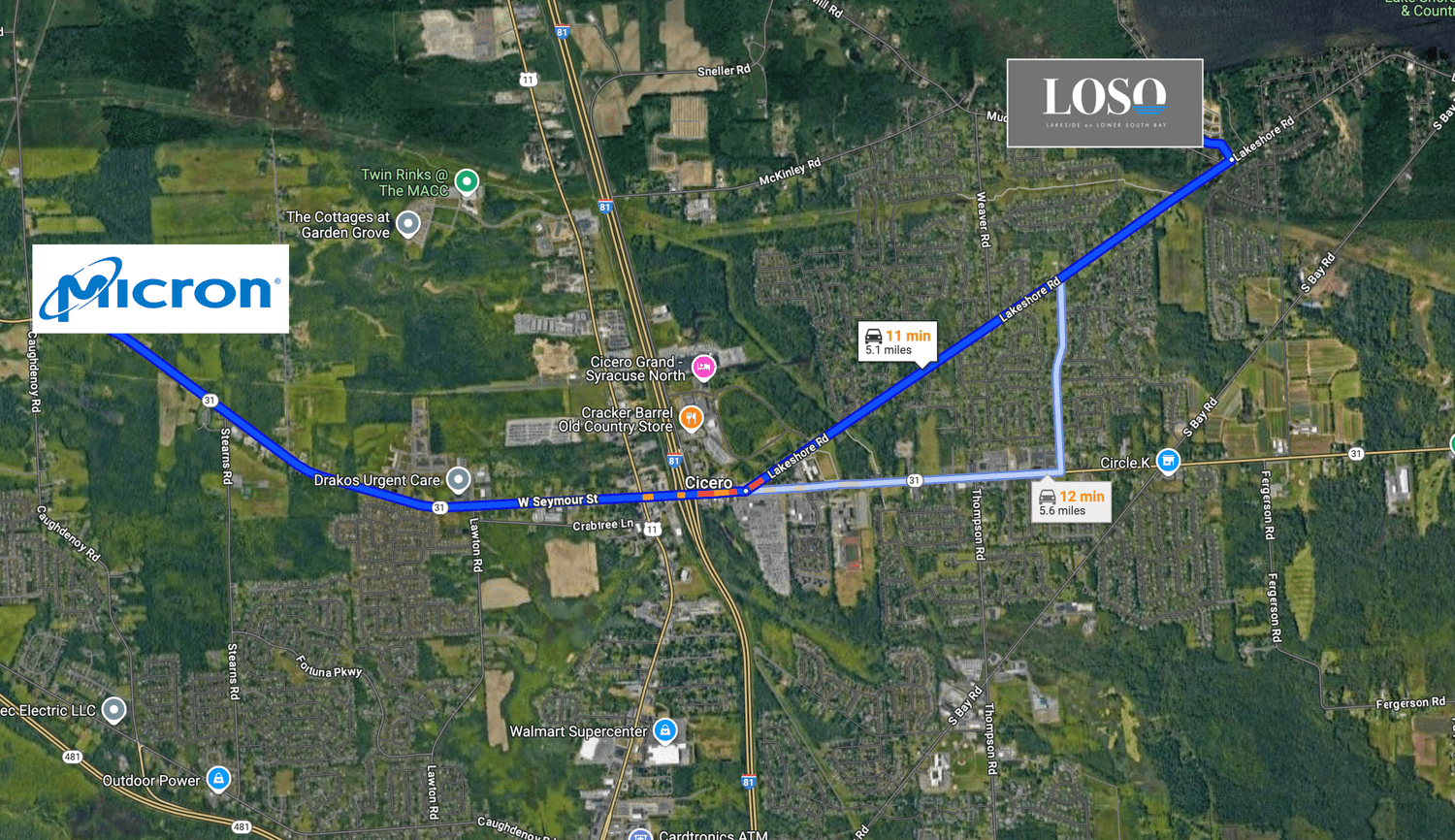 LoSo Lakeside Syracuse Cicero Apartments on Oneida Lake