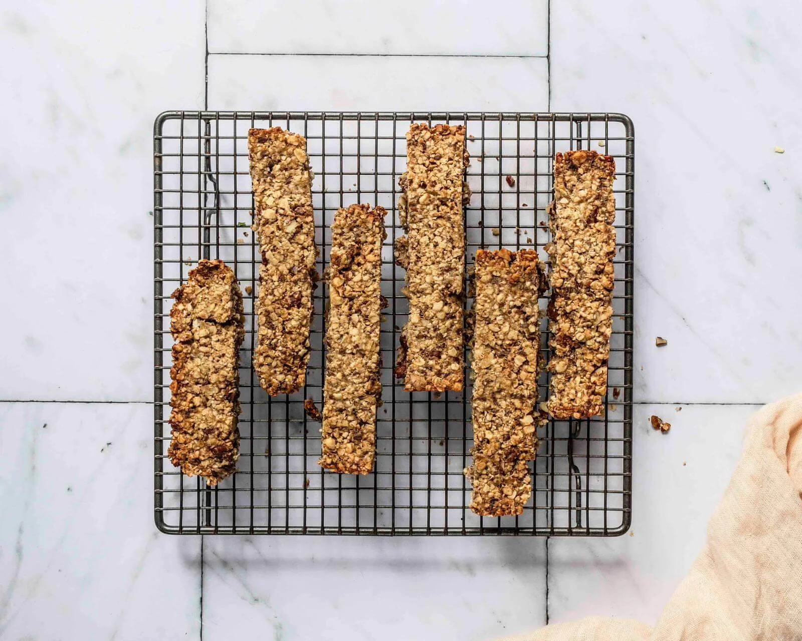 Bananen Müsliriegel - Haferriegel selber machen - Klara & Ida