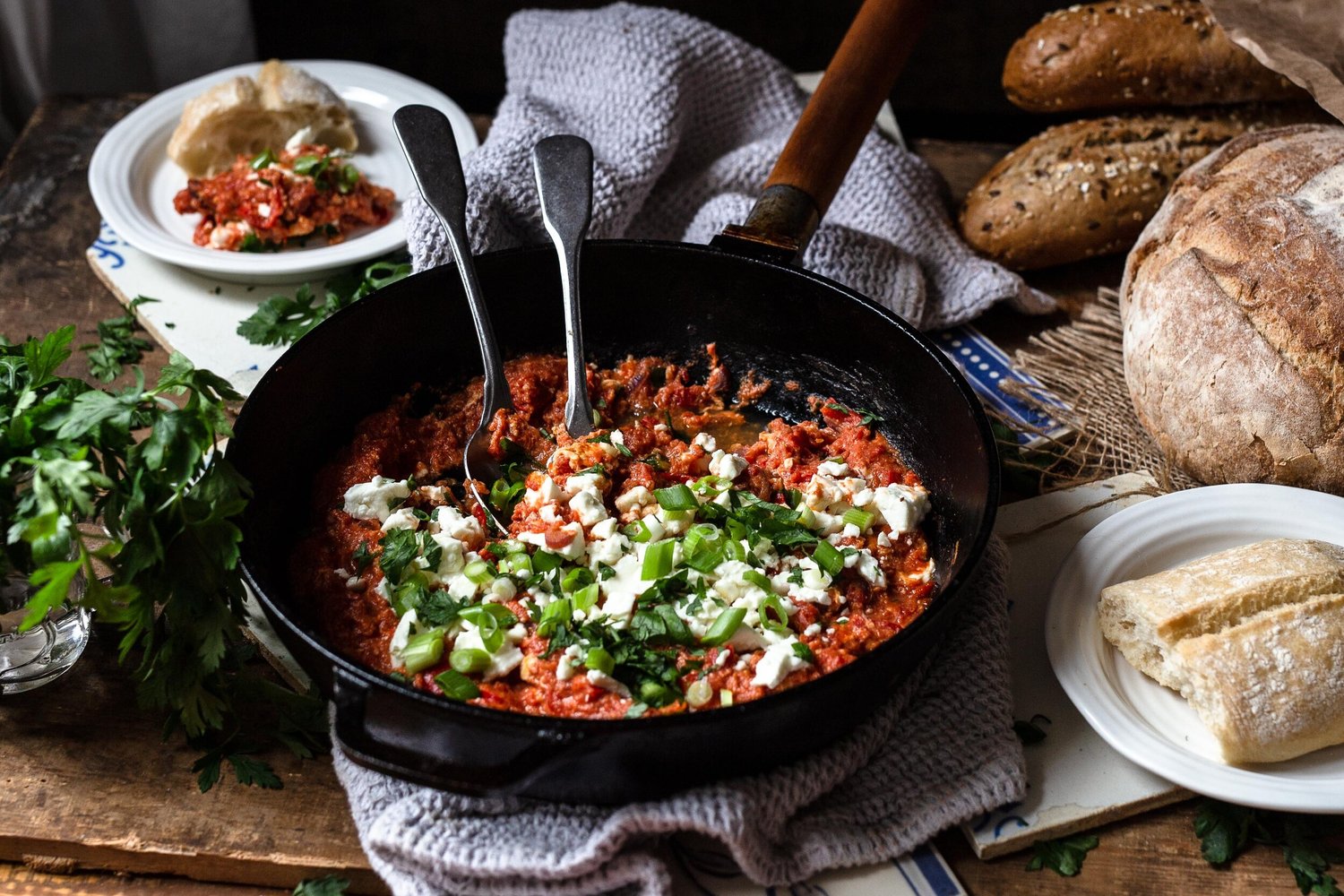 Original Menemen Rezept - Türkisches Frühstück - Klara & Ida