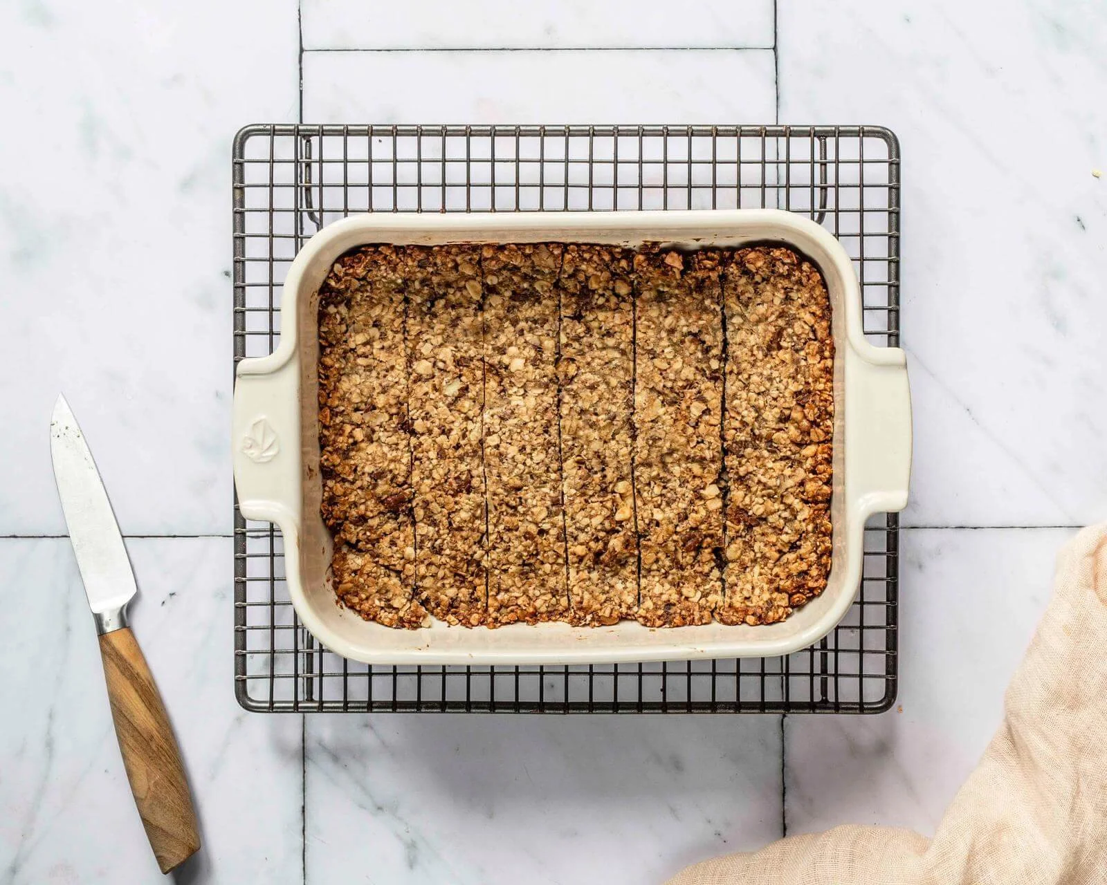 Bananen Müsliriegel - Haferriegel selber machen - Klara & Ida