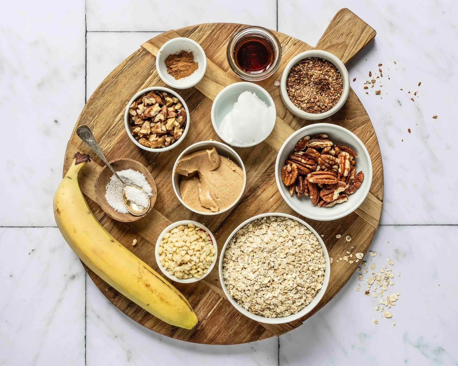 Bananen Müsliriegel - Haferriegel selber machen - Klara & Ida