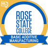 Basic Additive Manufacturing — Rose State College Workforce Development