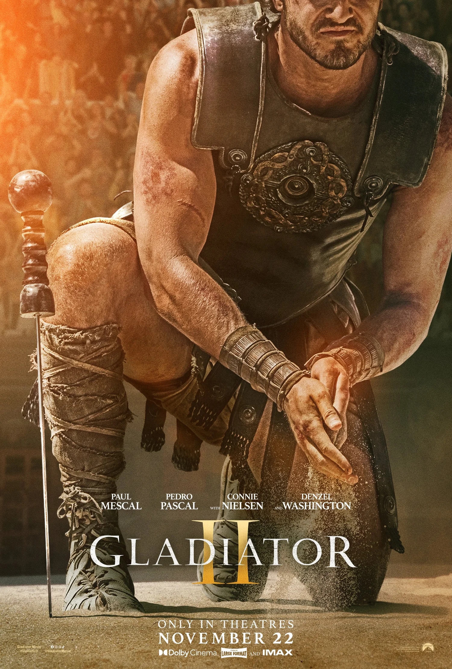 Behind The Scenes Photos From The Movie Set of ‘Gladiator II’ (2024 ...