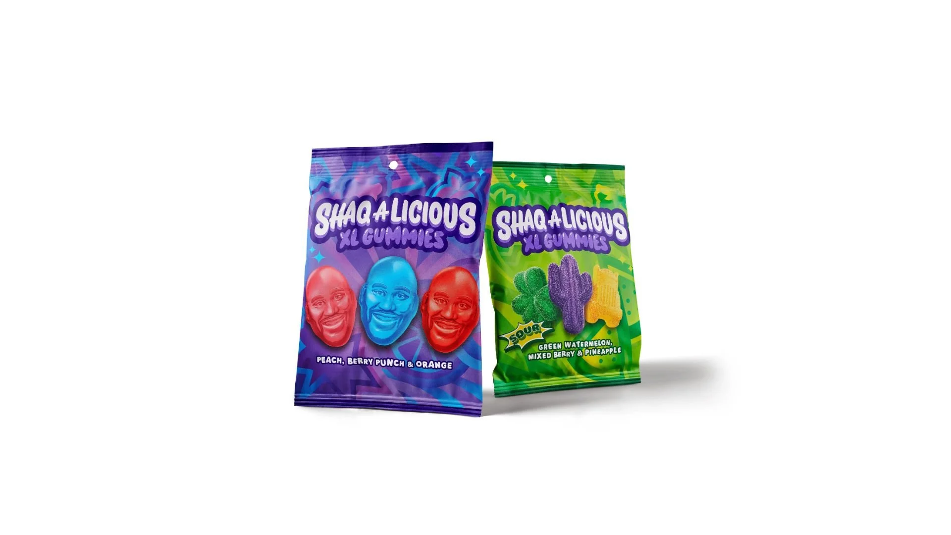 Shaquille O'Neal Introduces Shaq-A-Licious XL Gummies to Candy Aisles ...