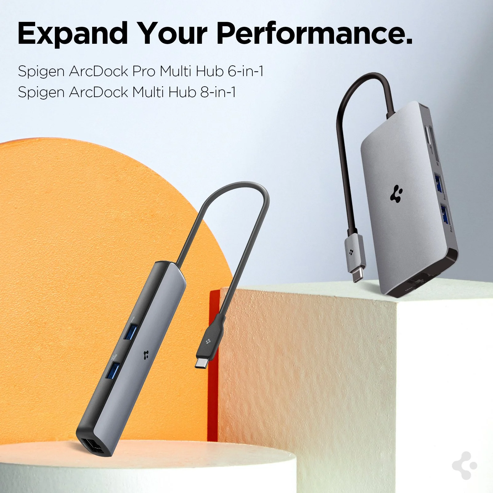 Spigen Announces Two New USB Hub Products: ArcDock Pro Multi Hub 6-in-1 ...