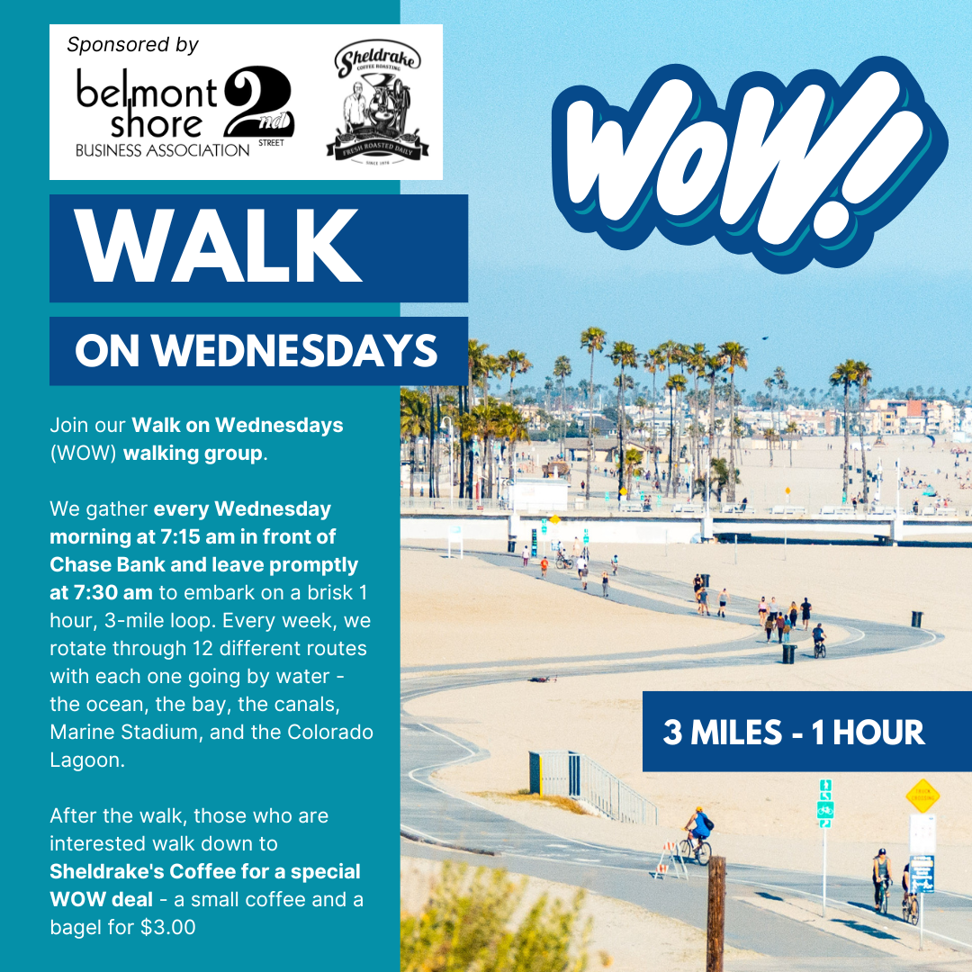 WOW - Walk On Wednesdays Walking Group — Belmont Shore