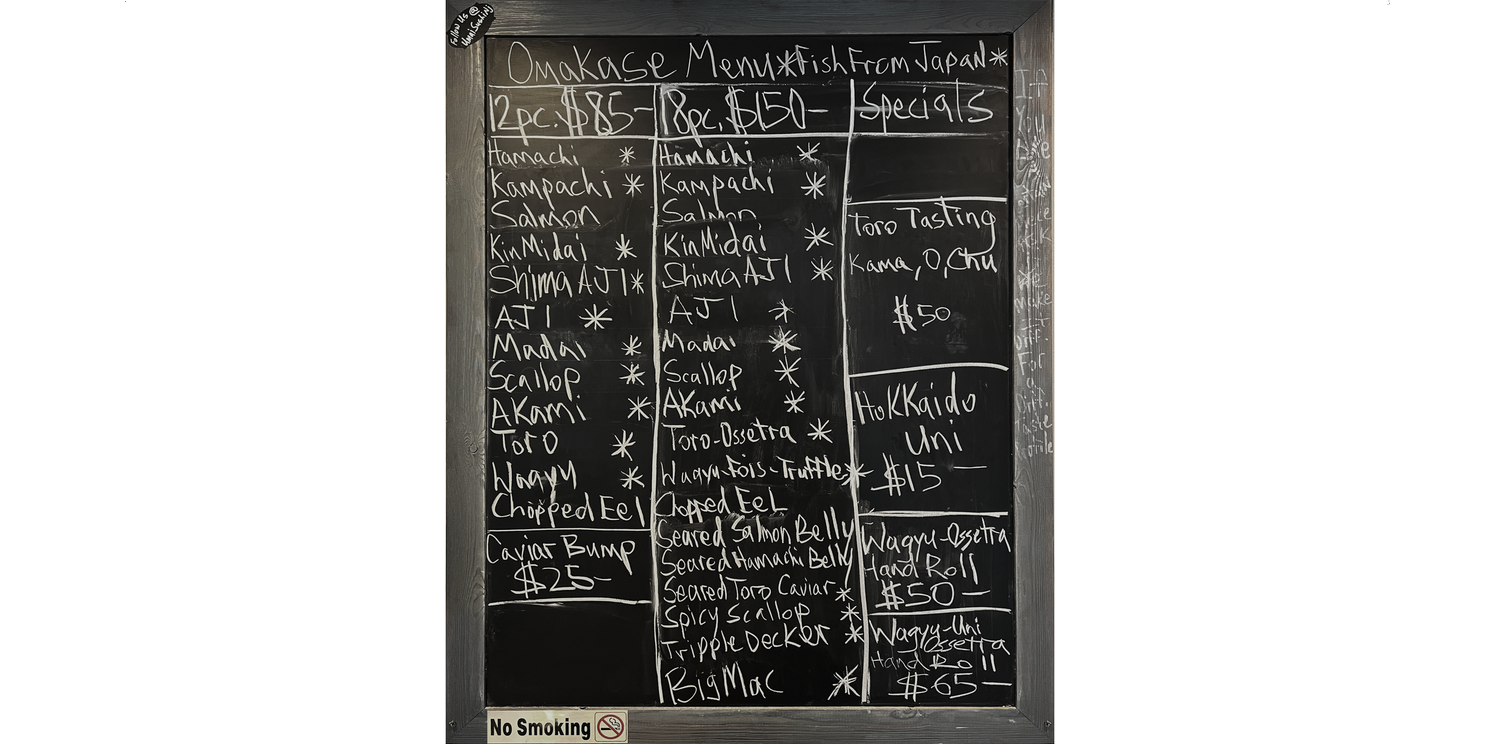 OMAKASE — UMAI OMAKASE