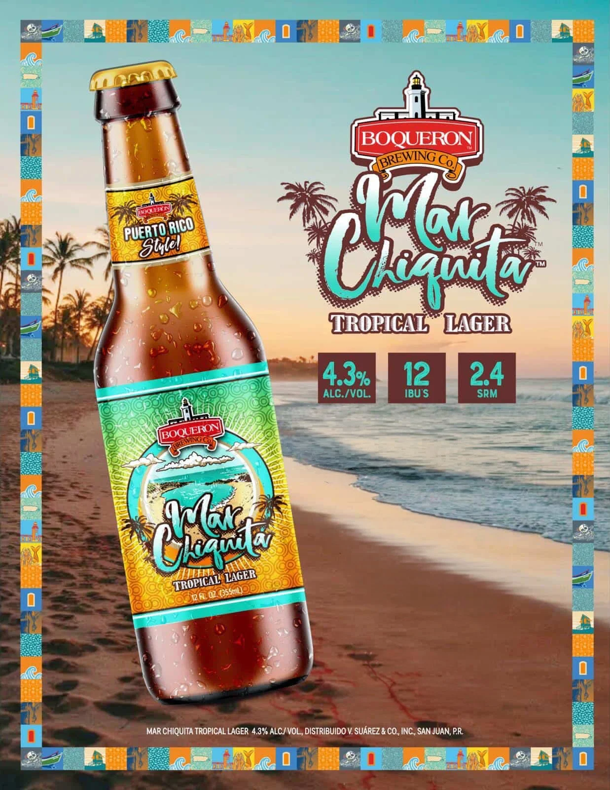 Boquerón Brewing lanza Mar Chiquita Tropical Lager en botella — Craft ...