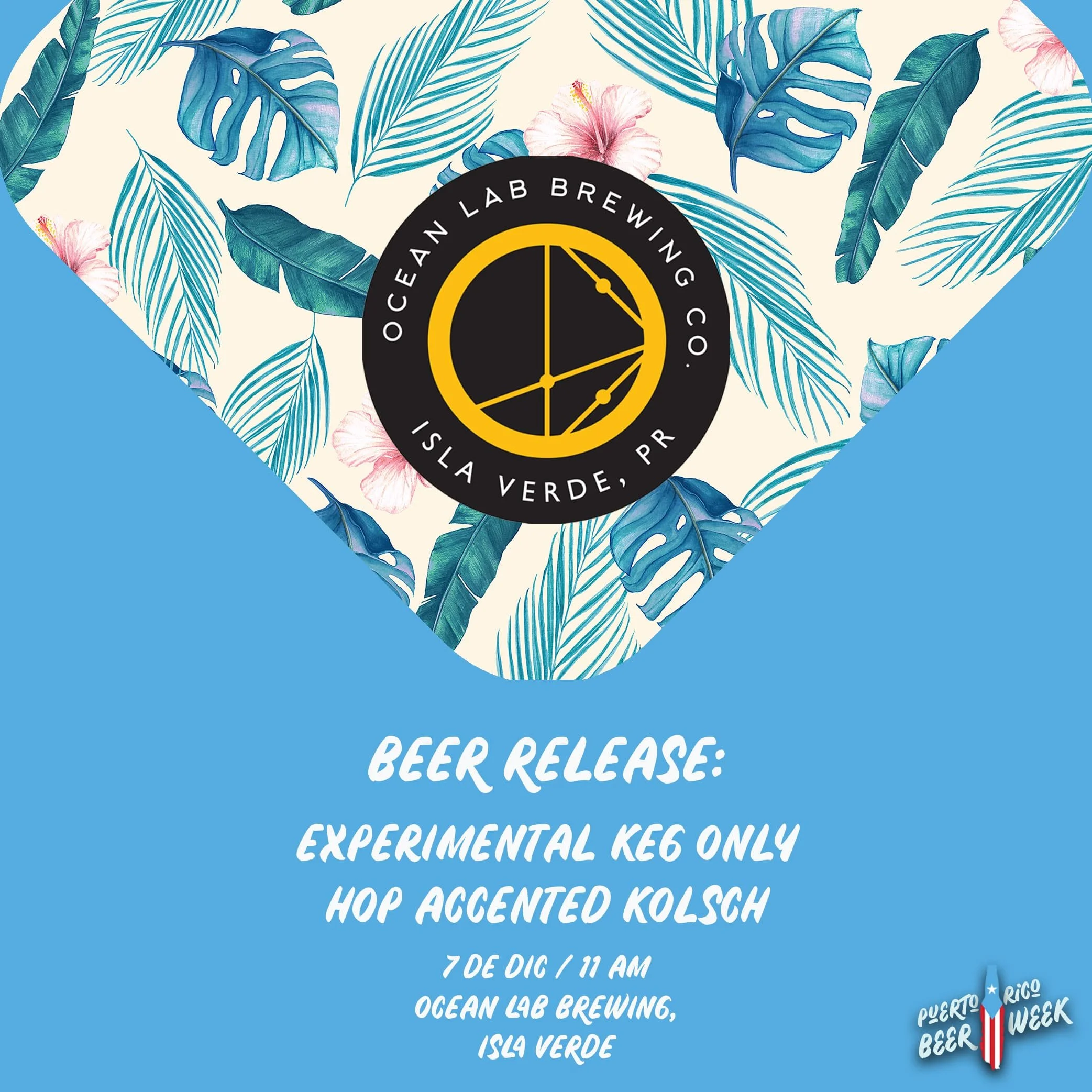 Puerto Rico Beer Week | Lanzamiento Hop Accented Kolsch de Ocean Lab ...