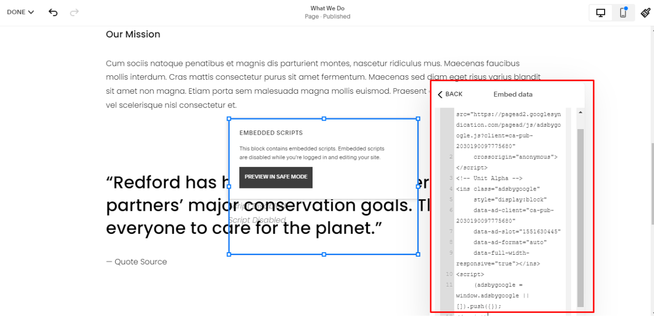 How to Add Google AdSense to Squarespace (2025 Guide)