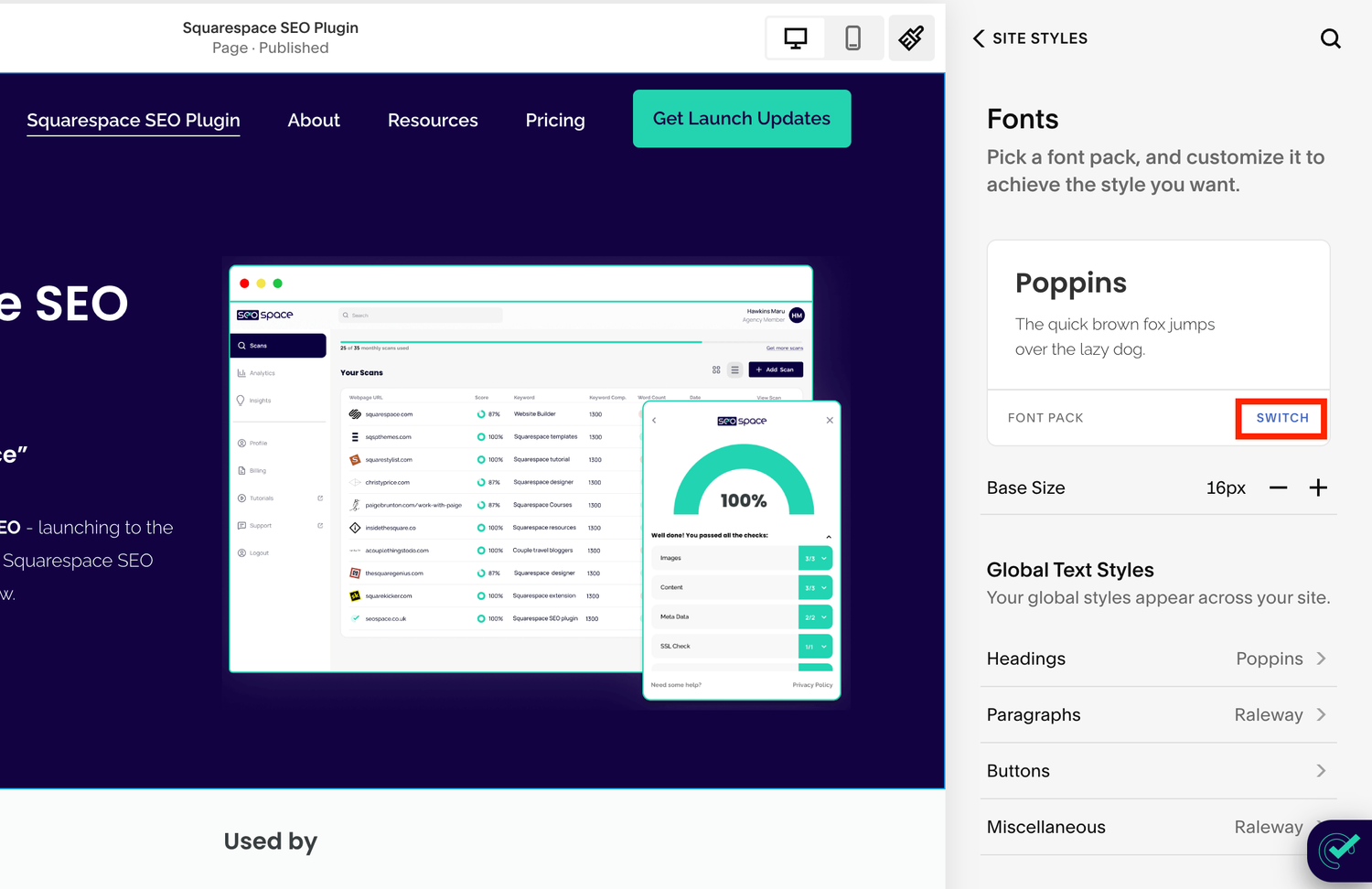 How to Change Fonts and Styles on Squarespace [2024 Guide]
