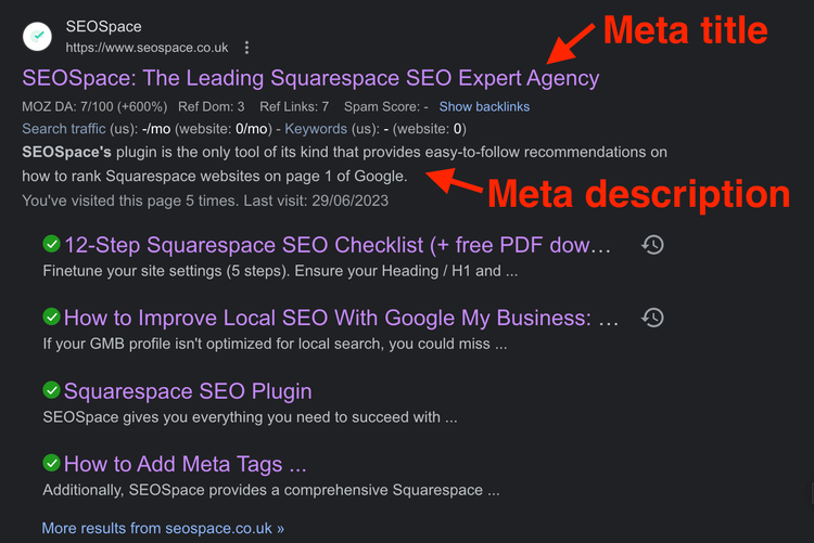 How to Add and Edit Meta Descriptions in Squarespace 2025