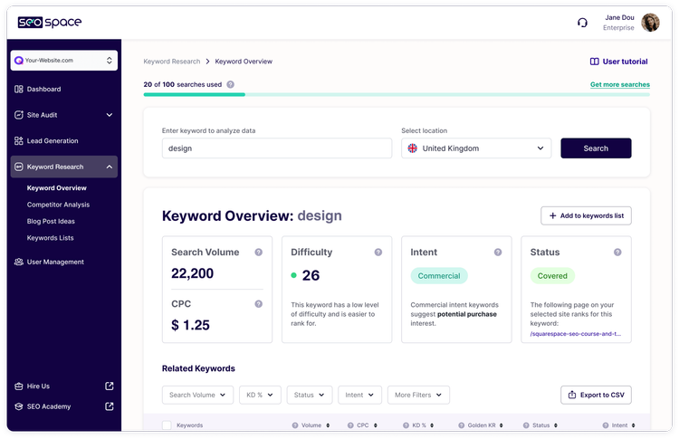 All-In-One Squarespace SEO Plugin & Tools | SEOSpace