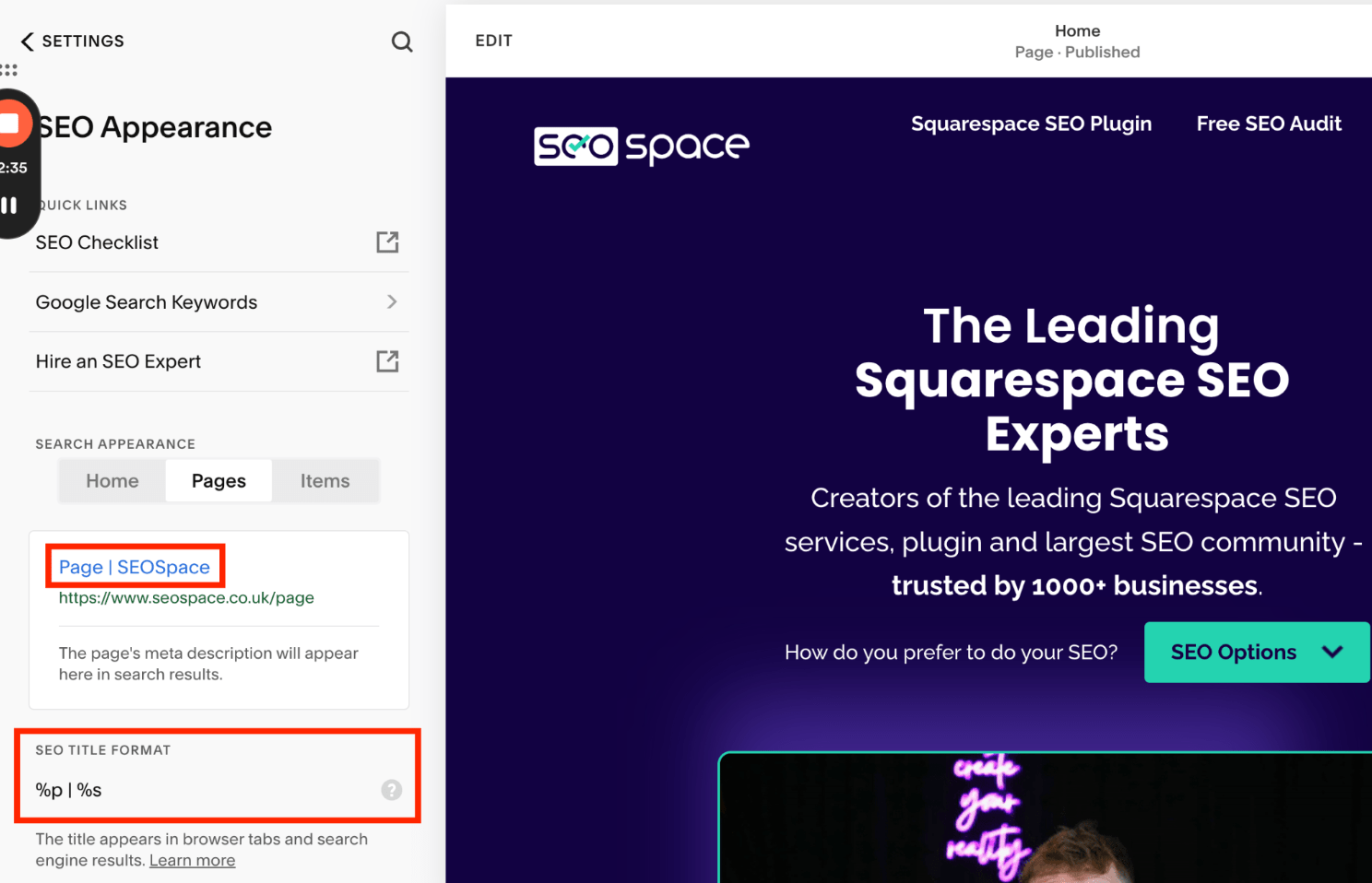 How to Change Site Title Squarespace (5-Step Guide)