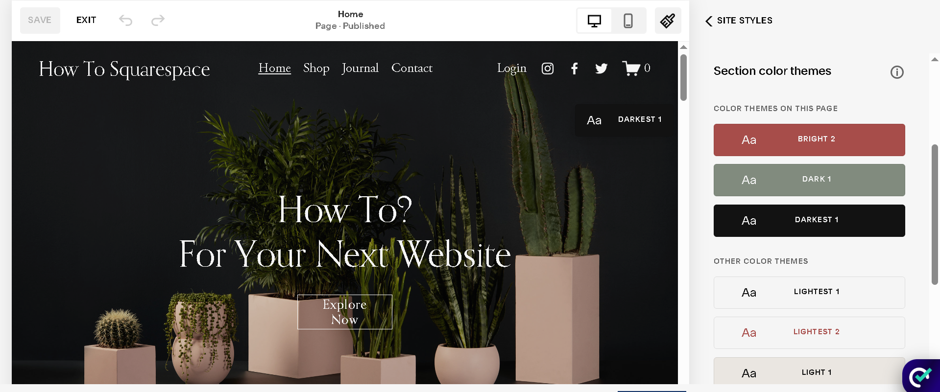 How to Change Background Color on Squarespace in 2025
