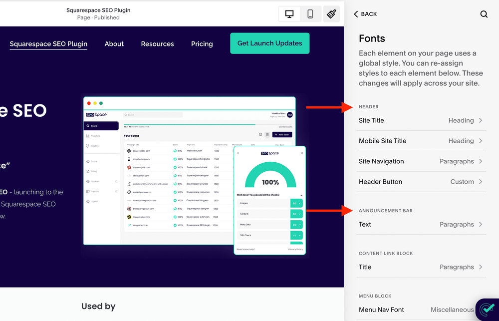 How to Change Fonts and Styles on Squarespace [2024 Guide]