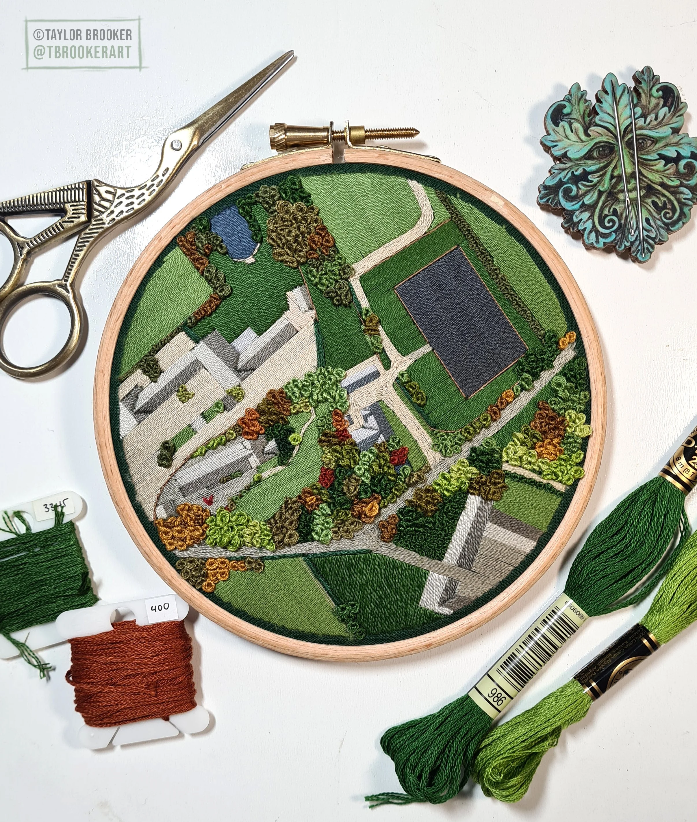 Embroidery — Taylor Brooker Art - Custom Art Handmade with Love