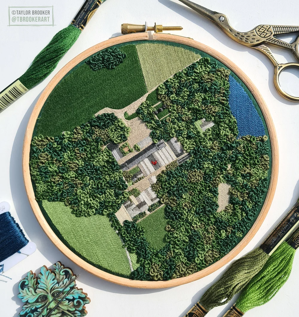 Embroidery — Taylor Brooker Art - Custom Art Handmade with Love