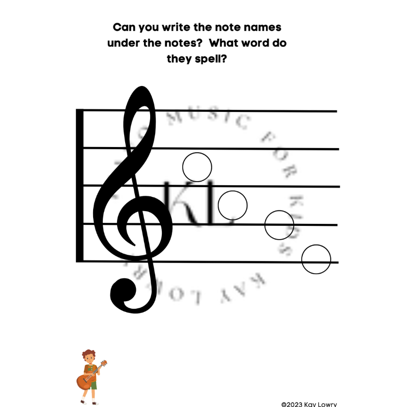 Explore Bass Clef – Kids Workbook for Beginning Students — Piano Music ...