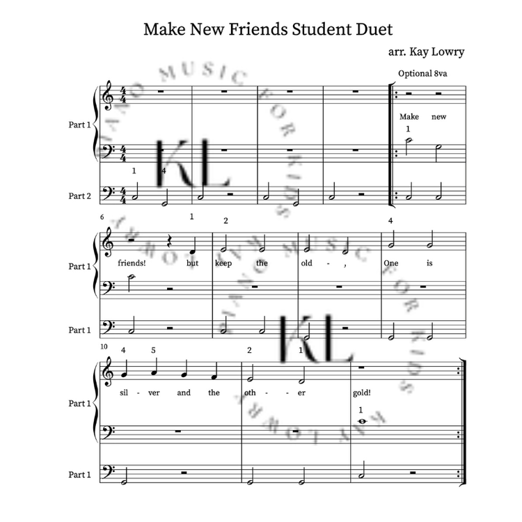 Jumpy Easter! A Studio-Licensed Early Elementary Solo or Duet — Piano ...