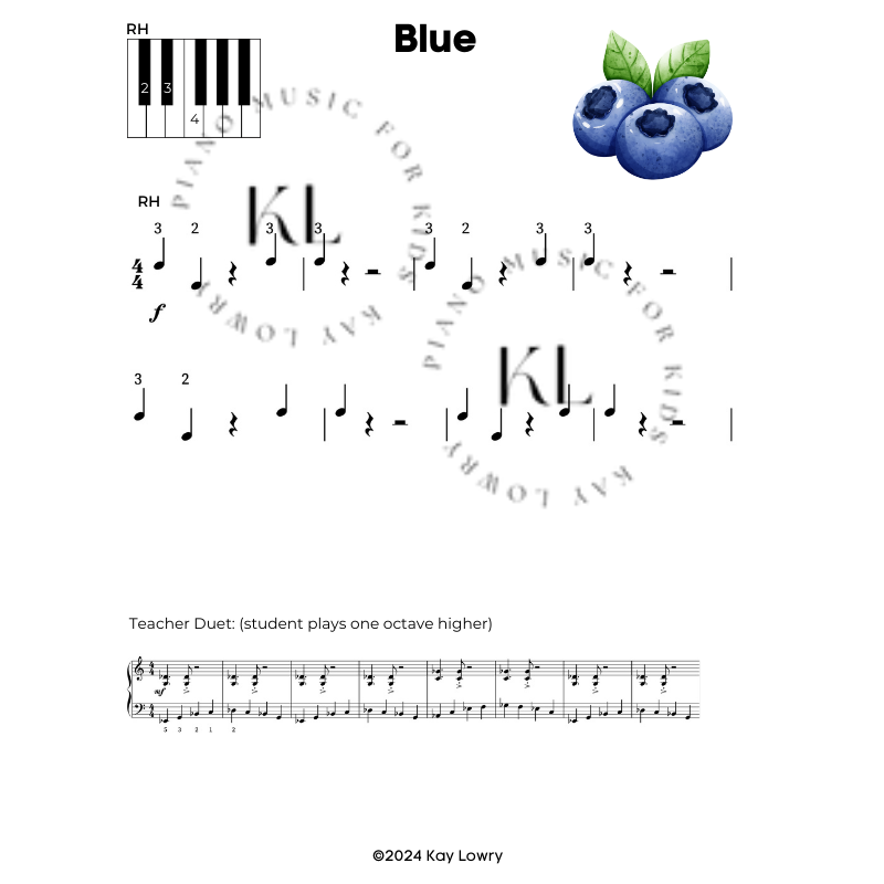 People Smile at Me! - a studio-licensed, pre-reading piano solo and ...