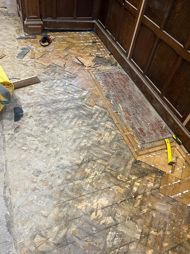 Floor Preparation - A Vital Part Of A Perfect Herringbone Wood Floor ...