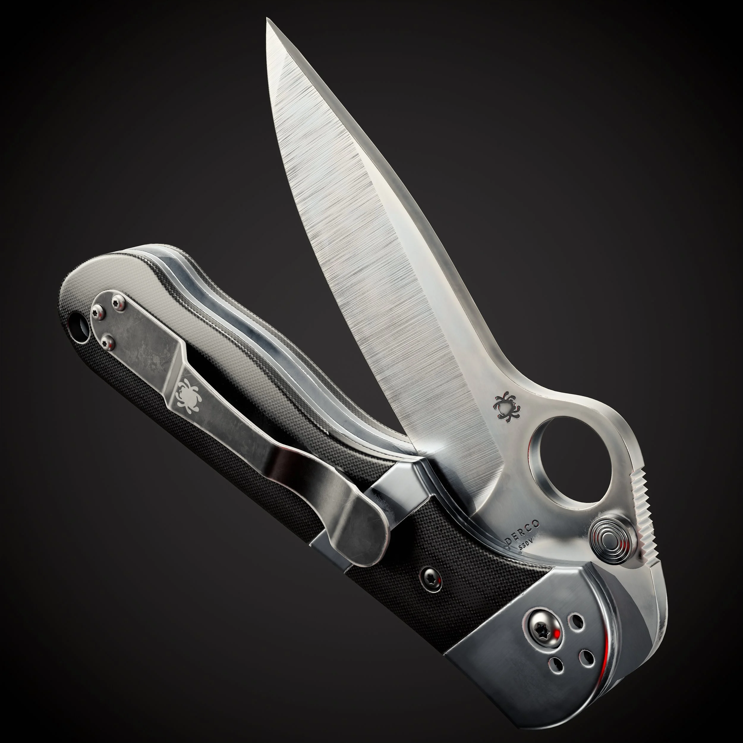 Spyderco Vallotton — Jordan Moss - Senior Hard Surface Artist