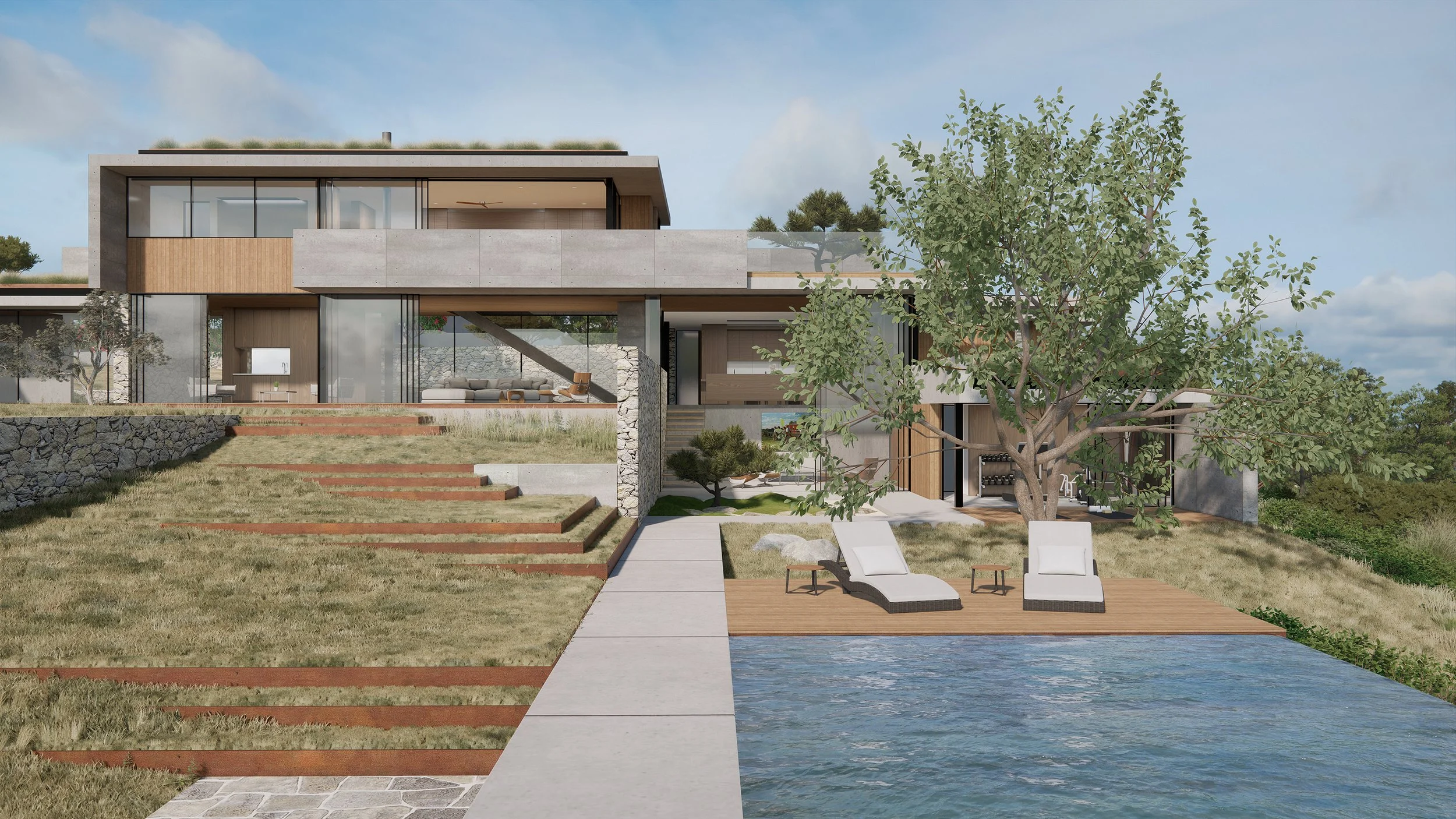 Zuma Ridge Residence — Studio Bracket