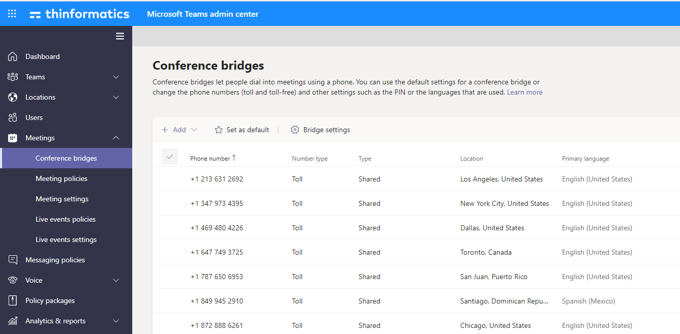 Microsoft 365 – Language Confusion — thinformatics
